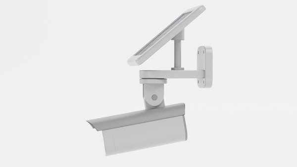 modelo 3d Cámara IP Solar - TurboSquid 2120929