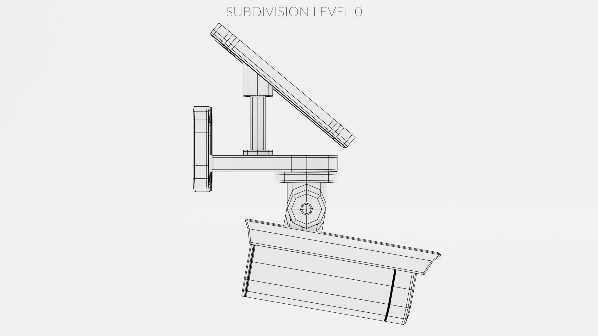 IP Camera Solar Model - TurboSquid 2120929