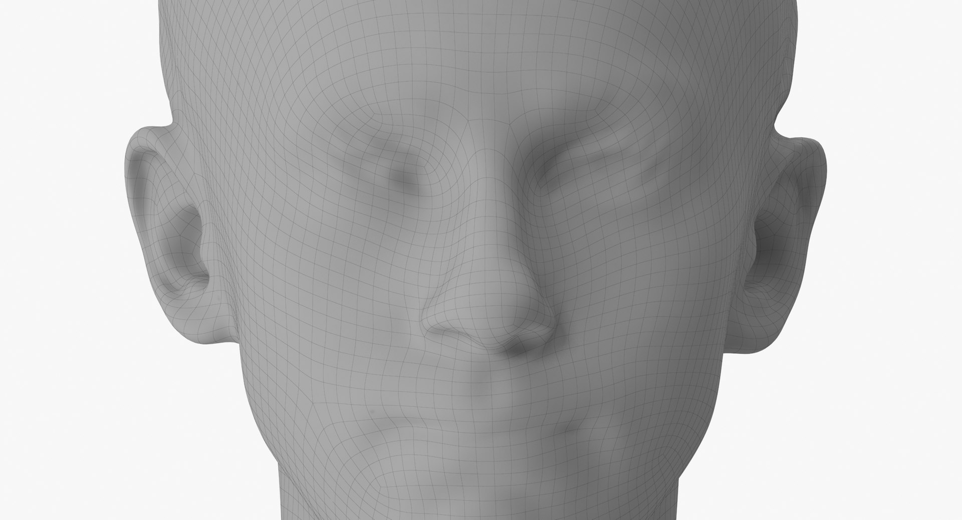 Rhea human head chin 3D model - TurboSquid 1662895