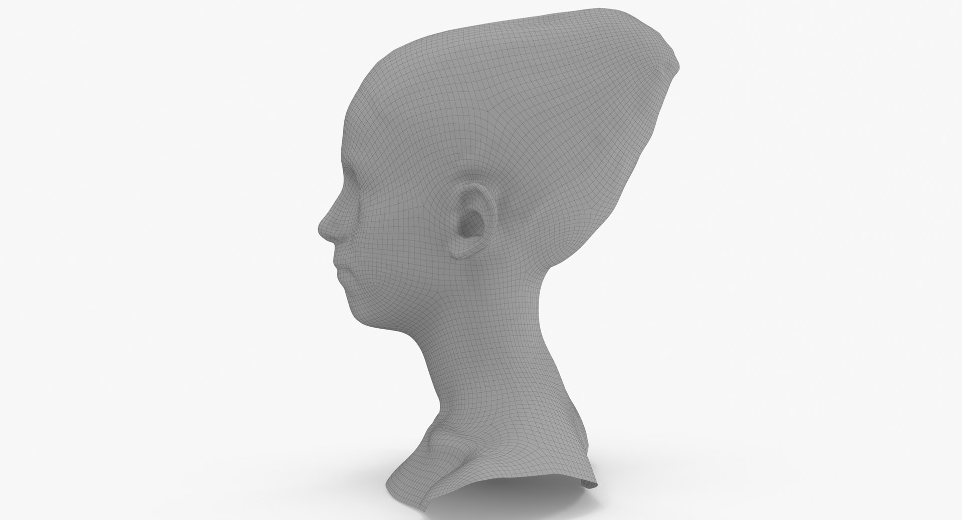 Rhea human head chin 3D model - TurboSquid 1662895