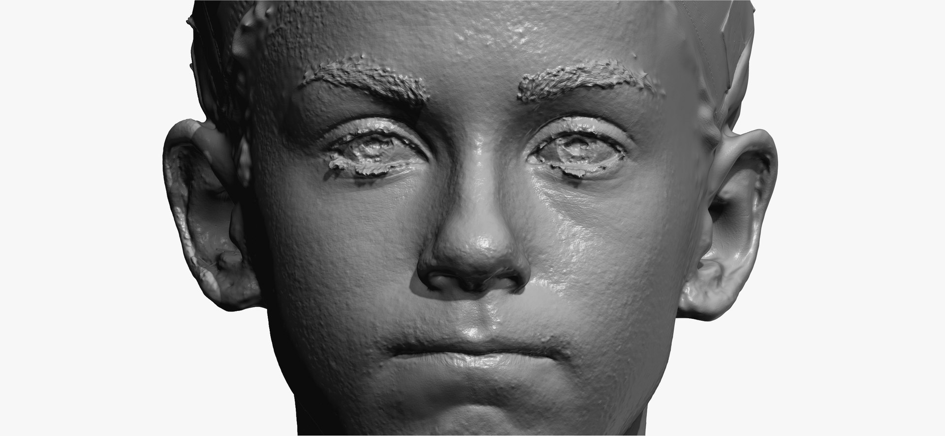 Rhea human head chin 3D model - TurboSquid 1662895