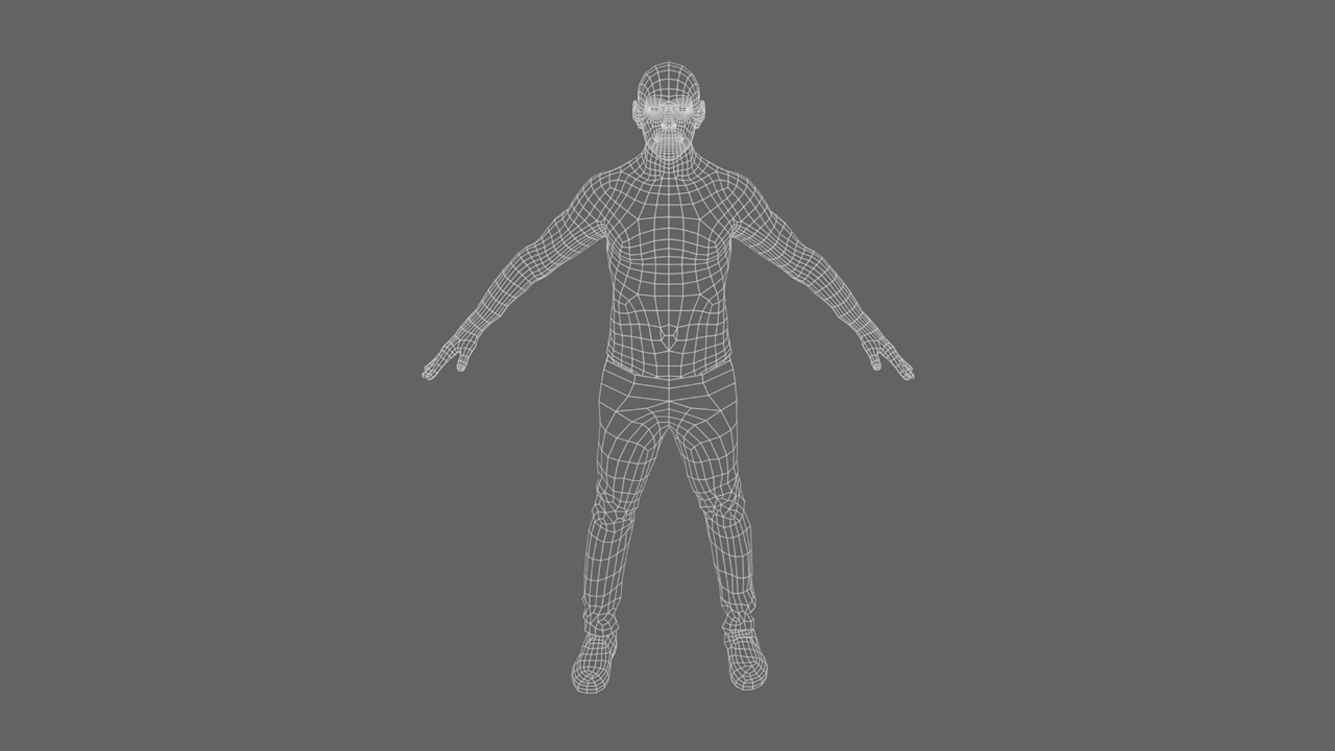 3d Character Male - Rigged Model