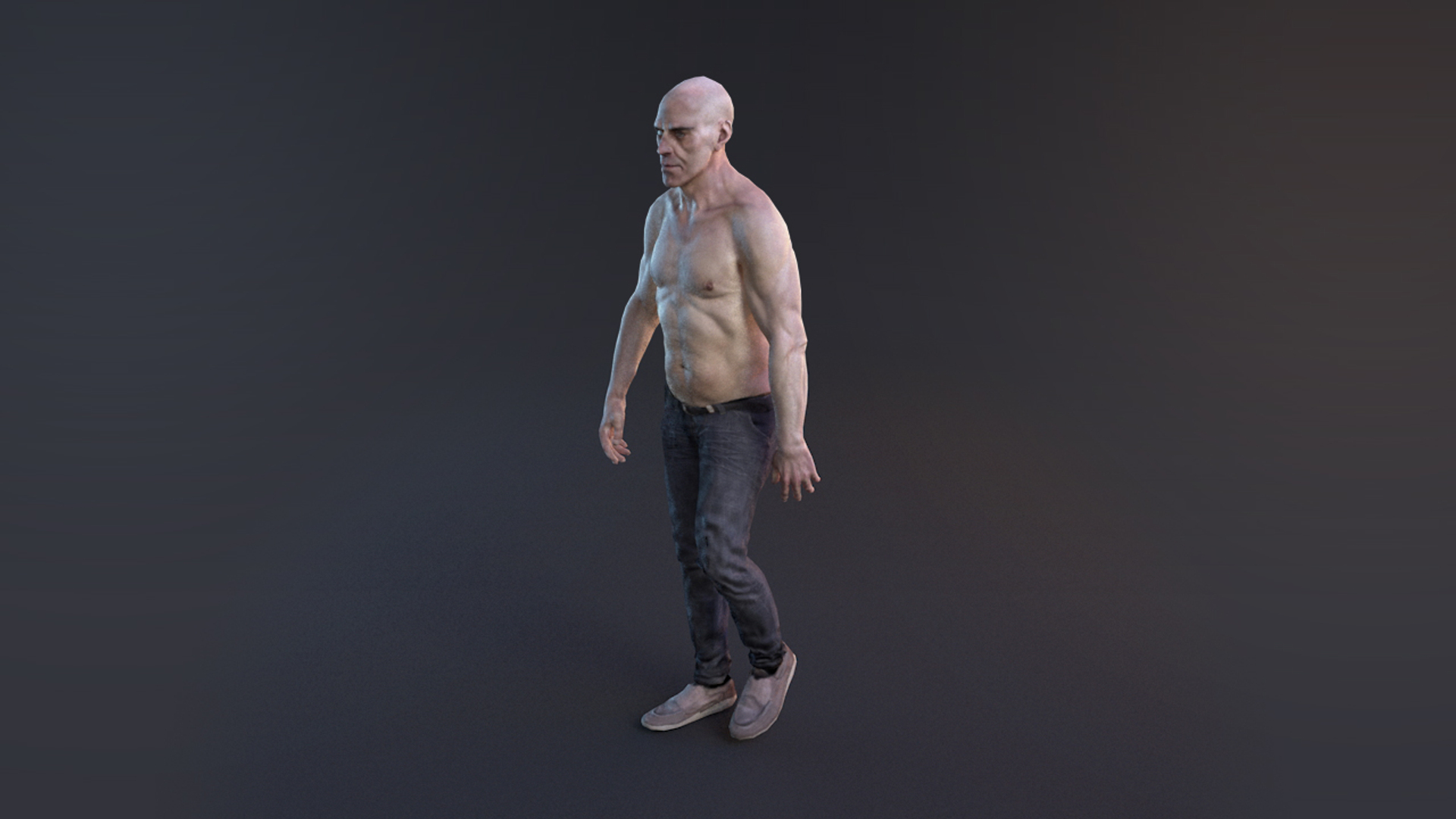 3d Character Male - Rigged Model