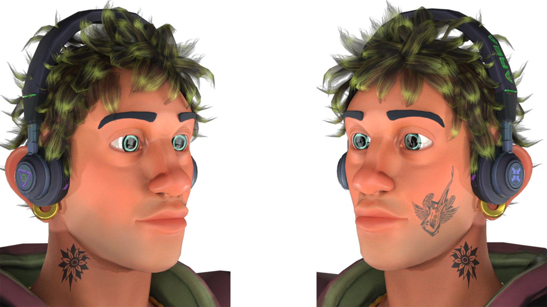 Cartoon Rigged Dancer Style Boy-Tommy Character 3D Model 3D Model ...