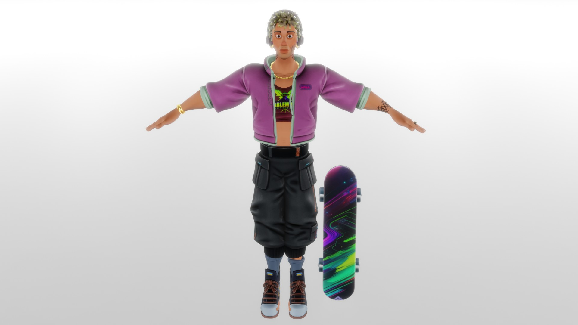 Cartoon Rigged Dancer Style Boy-Tommy Character 3D Model 3D Model ...