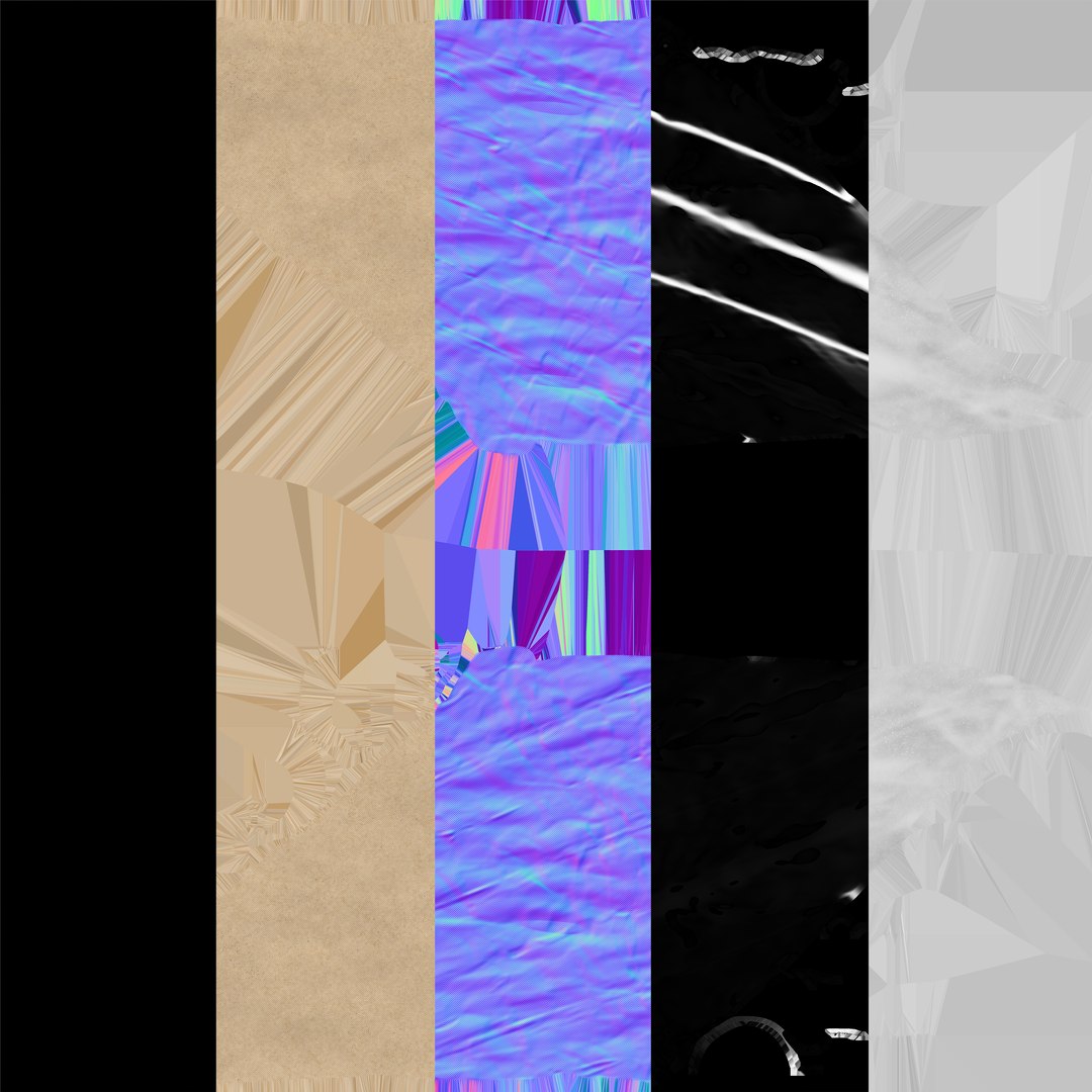 Prop Scarves Pose 04 Different Patterns 3D model - TurboSquid 2148955