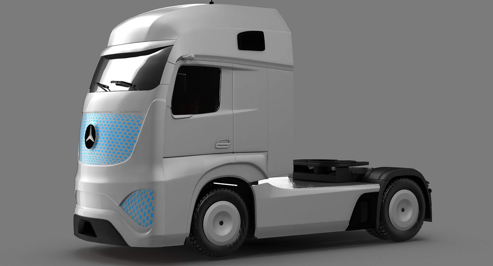 Mercedes Benz Truck 3D - TurboSquid 1155195