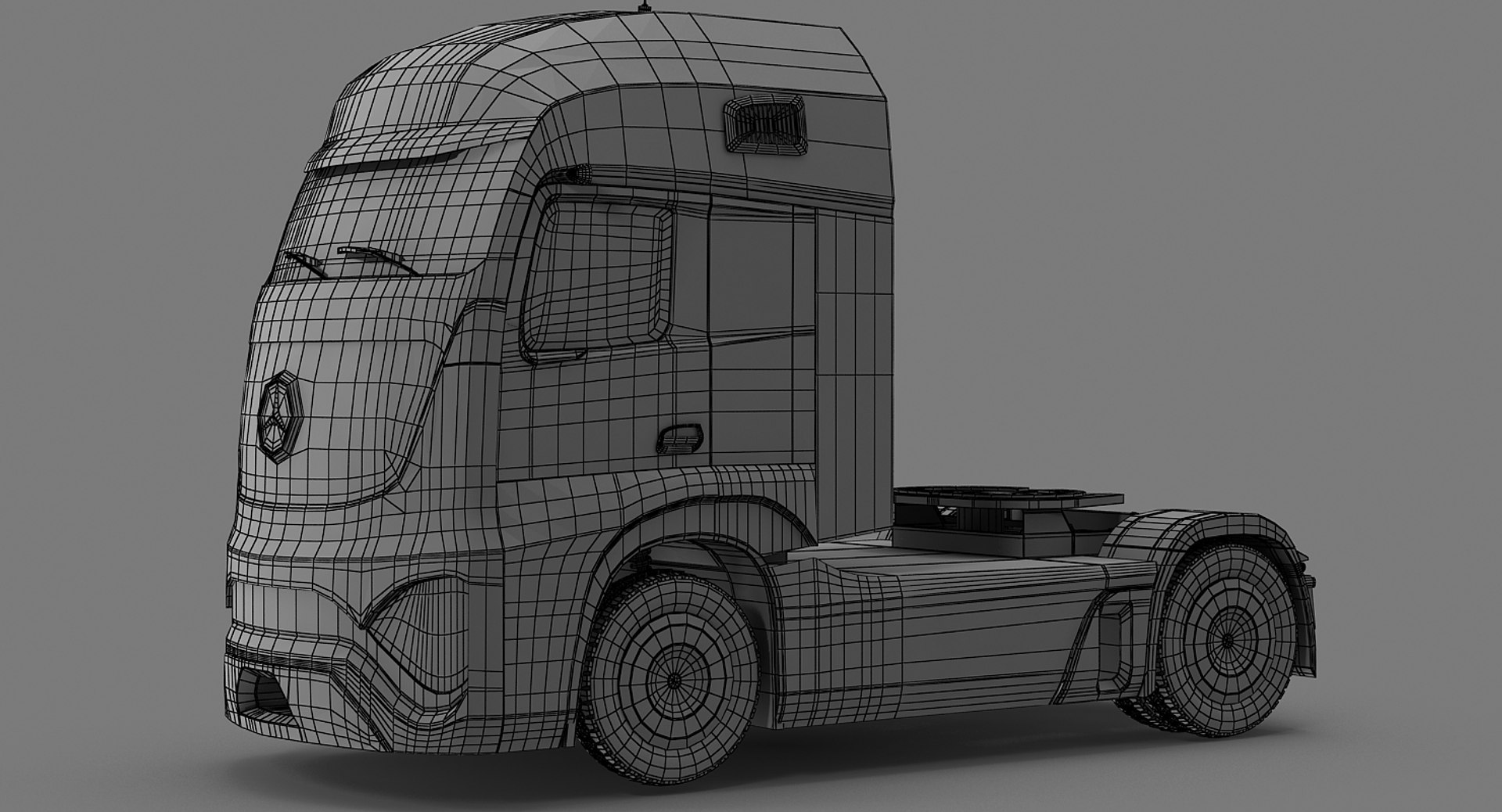 Mercedes Benz Truck 3D - TurboSquid 1155195