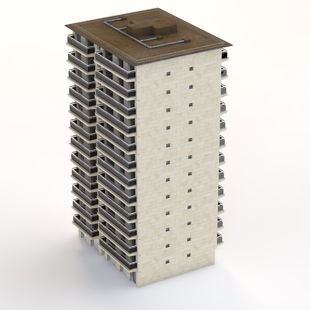 use building 3d model