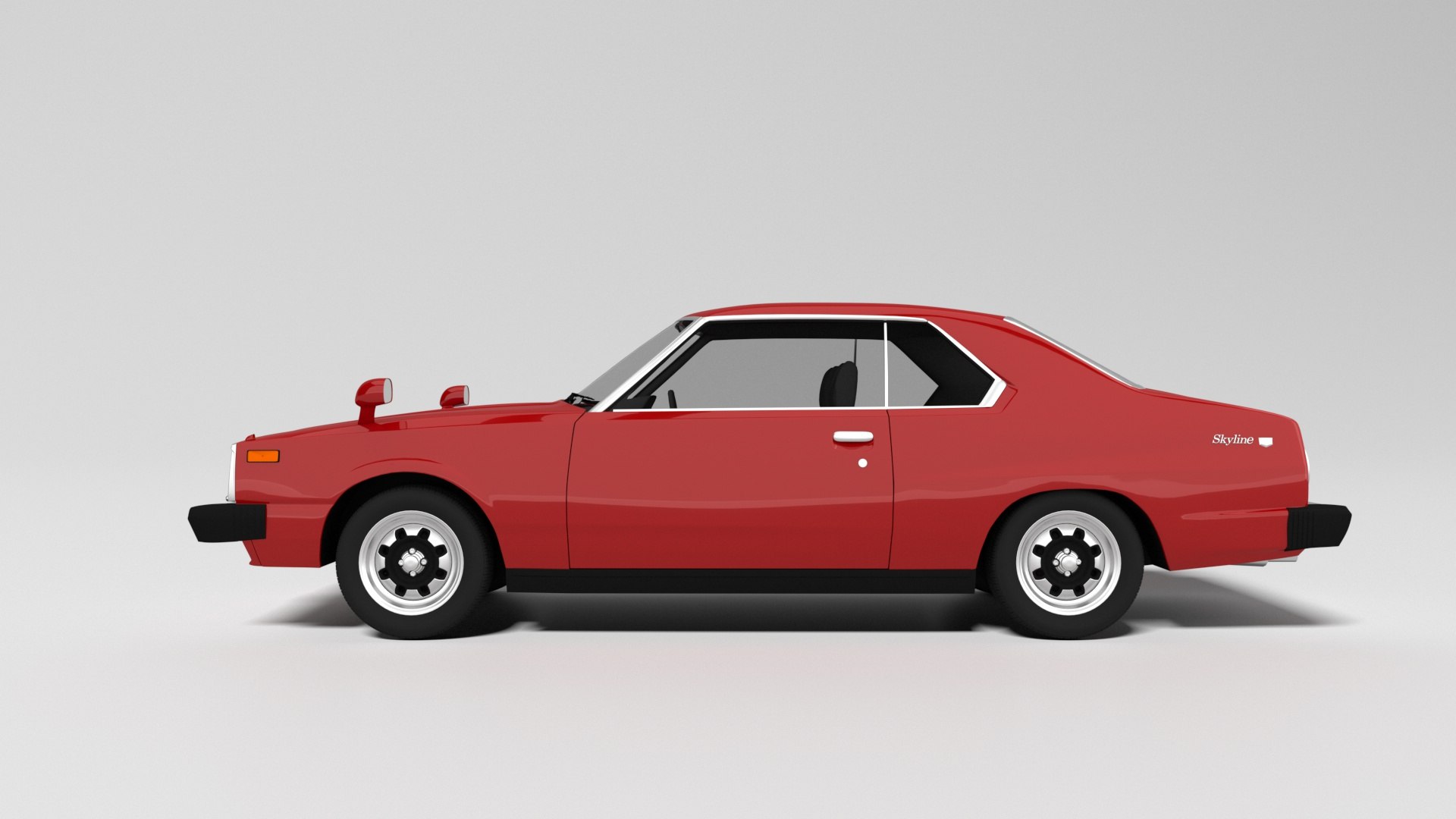 3D Nissan Skyline C210 GT Coupe - TurboSquid 2367653