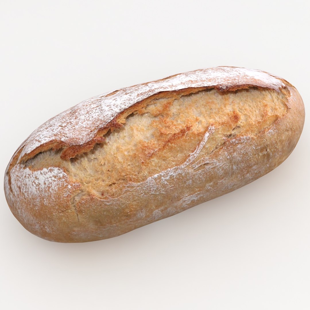 3D Realistic Bread Model - TurboSquid 1447675