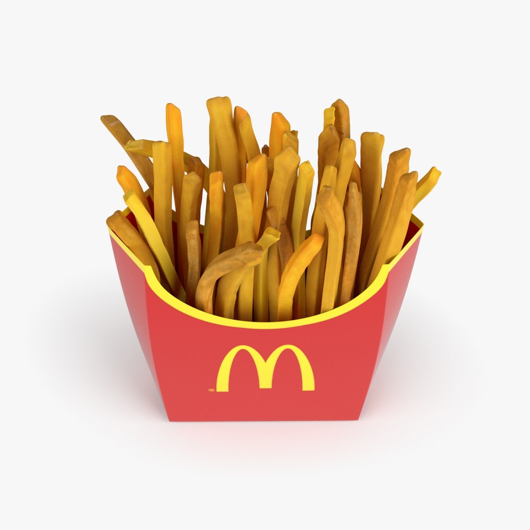 French Fries 3d C4d