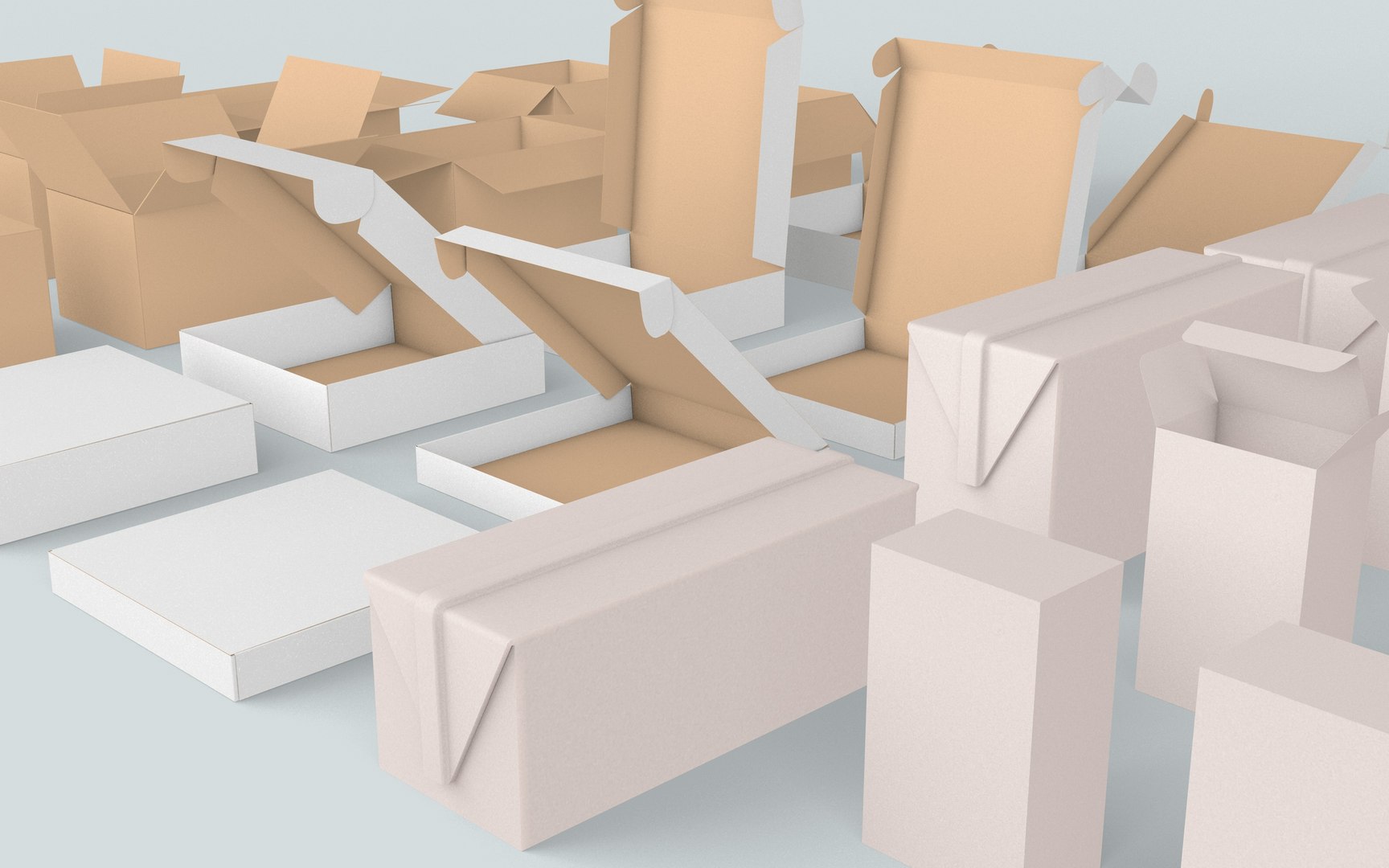 Box Collection 3D Model - TurboSquid 2197696