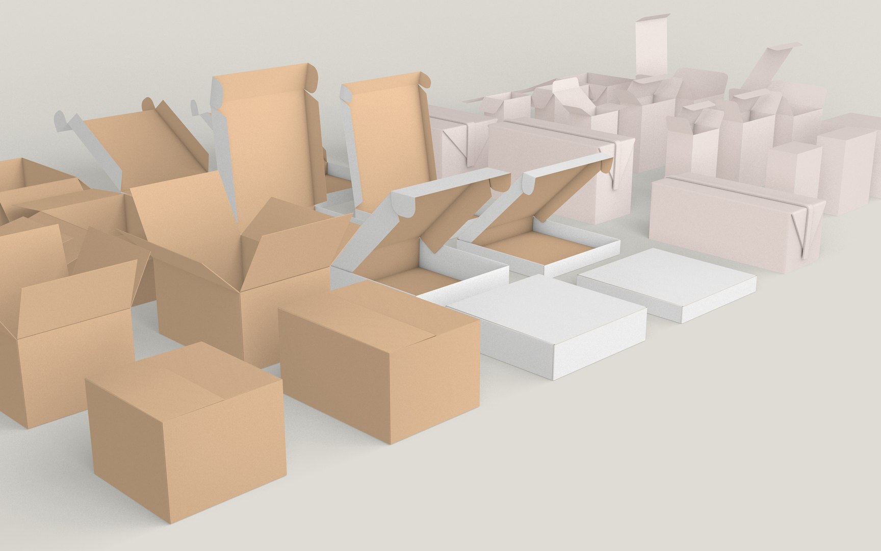 Box Collection 3D Model - TurboSquid 2197696