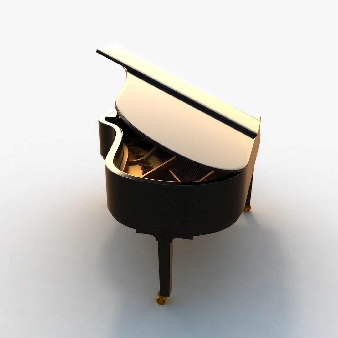 3D piano - TurboSquid 1150315