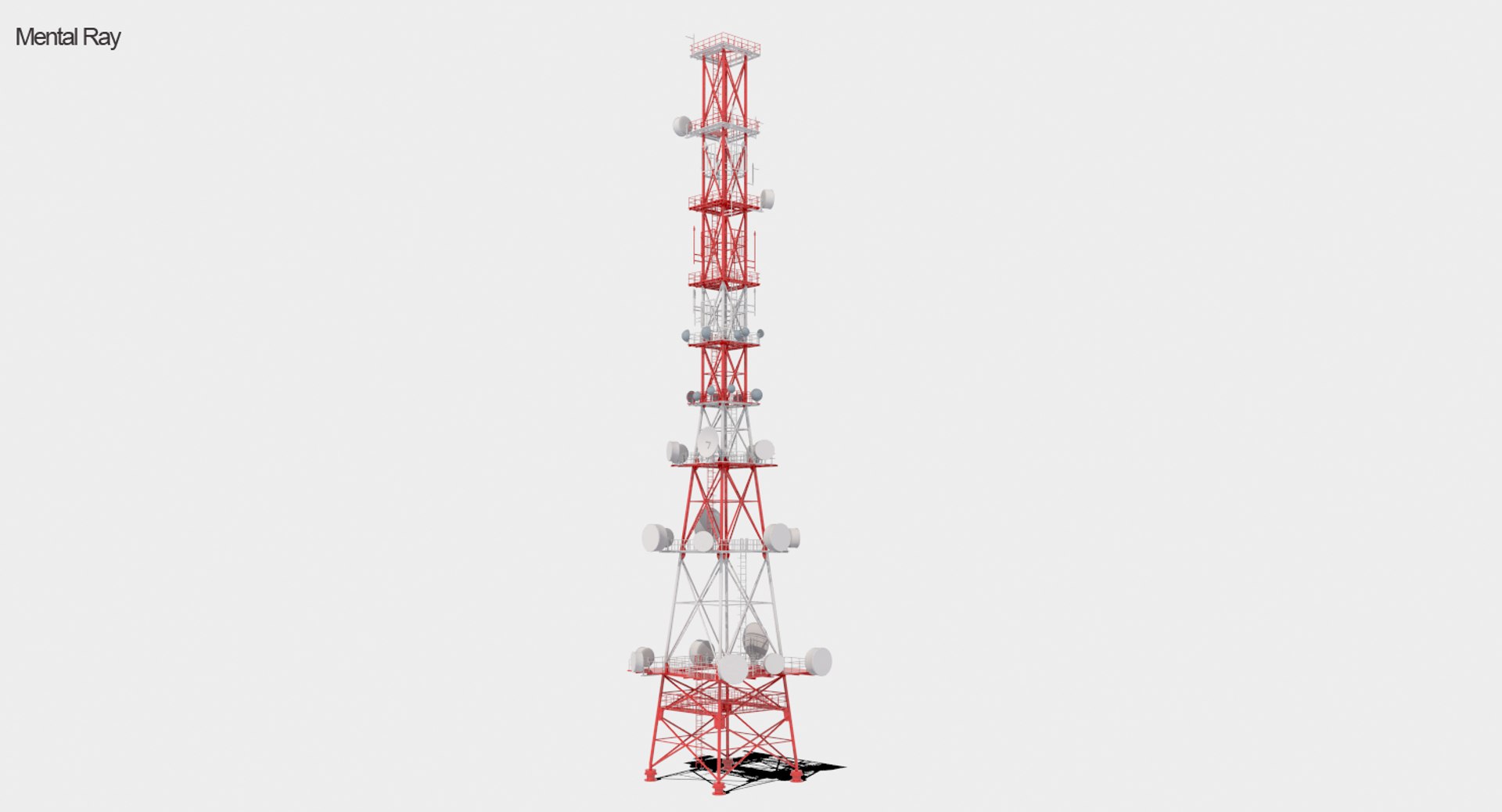 3D Model Tv Tower - TurboSquid 1311616