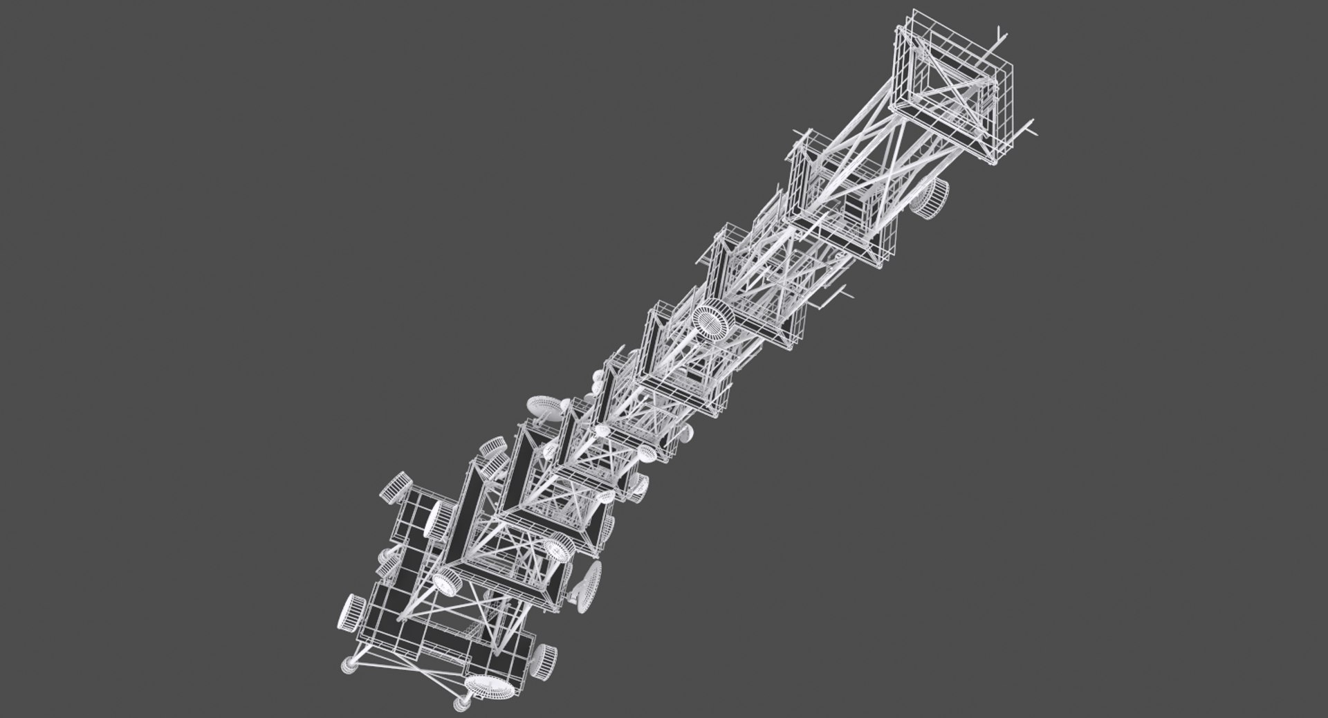 3D Model Tv Tower - TurboSquid 1311616