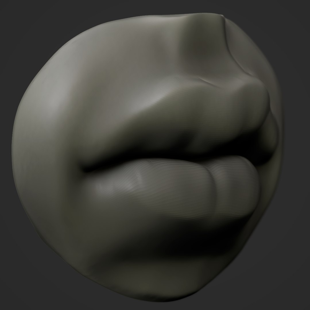 3D Anatomy Lip - TurboSquid 1427214