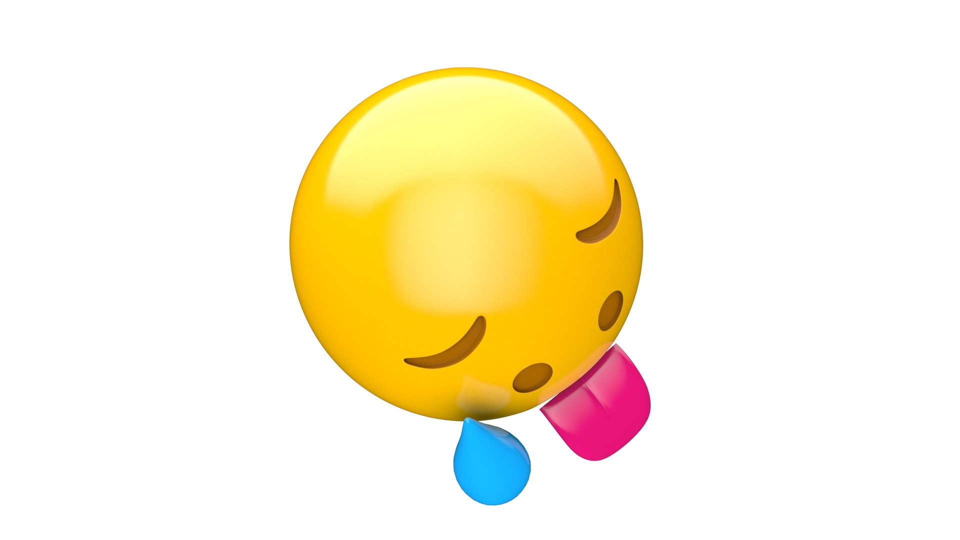 Apple Hot Face 3D - TurboSquid 1739836