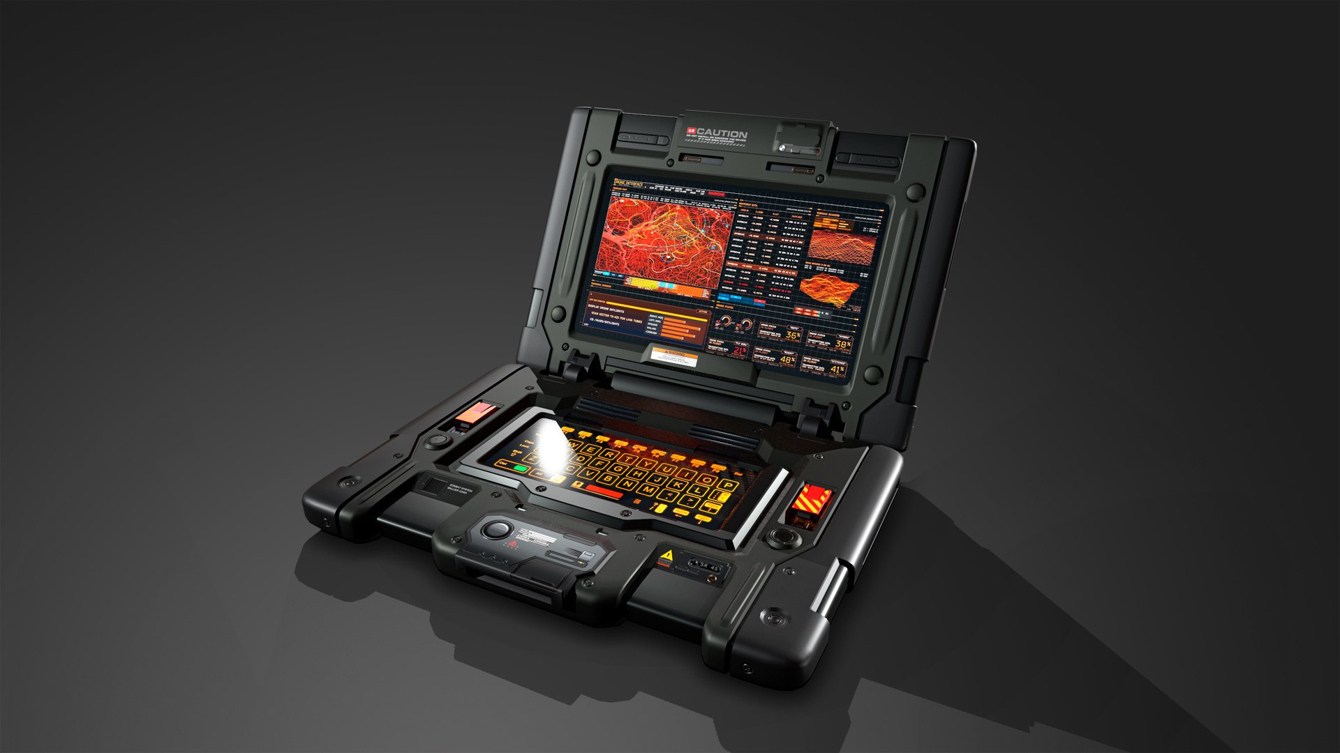 3D Model SF Military Laptop 2023 - TurboSquid 2015887