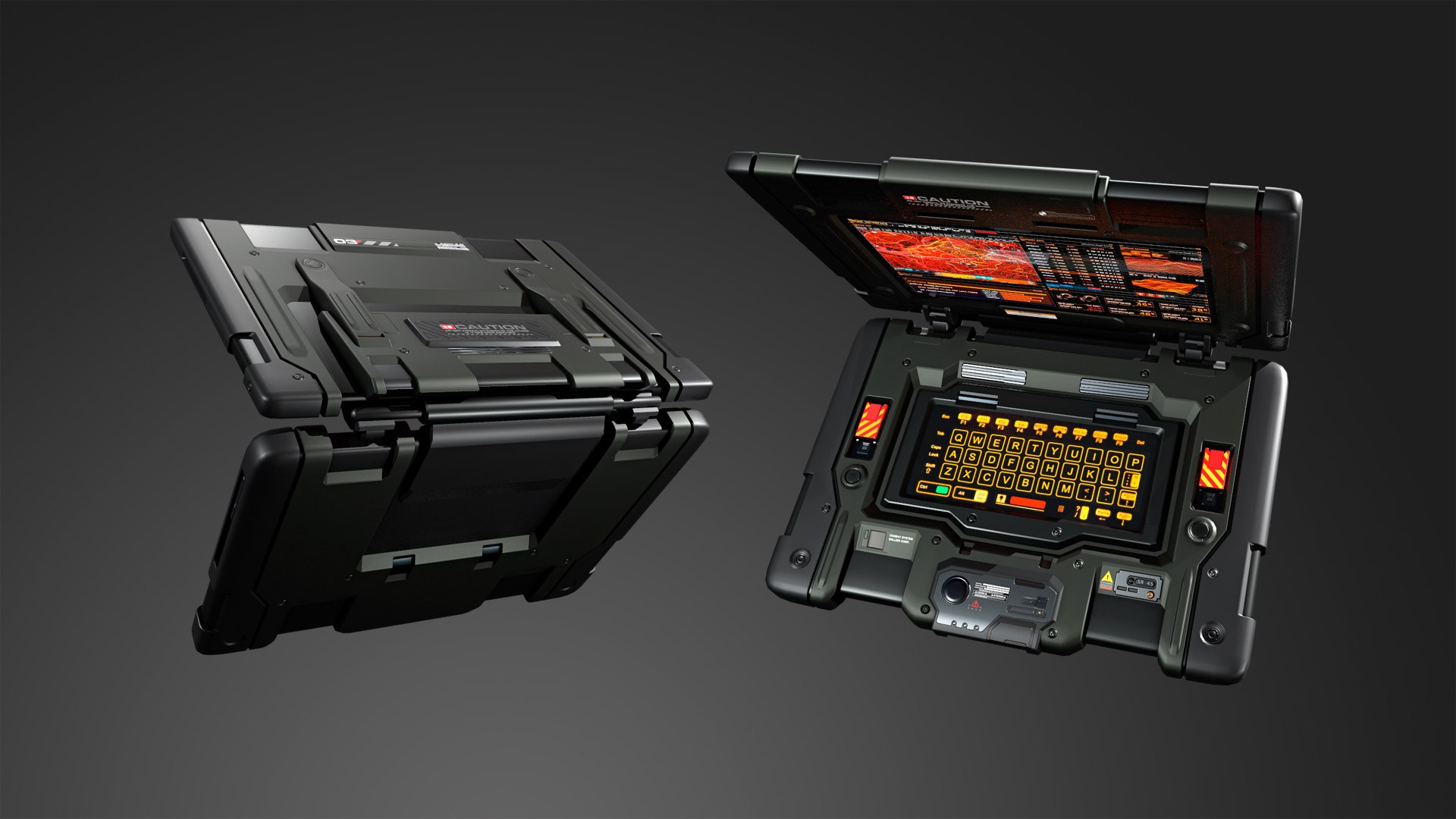 3D Model SF Military Laptop 2023 - TurboSquid 2015887