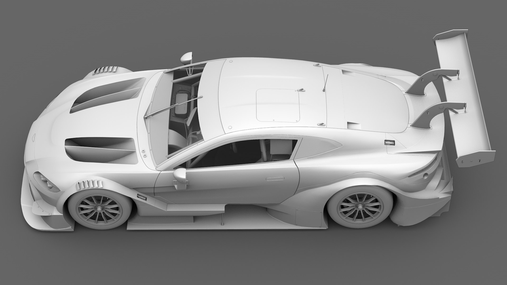 3D Aston Martin AMR Vantange DTM 2019 GT500 Exterior Interior Model - TurboSquid 2054495