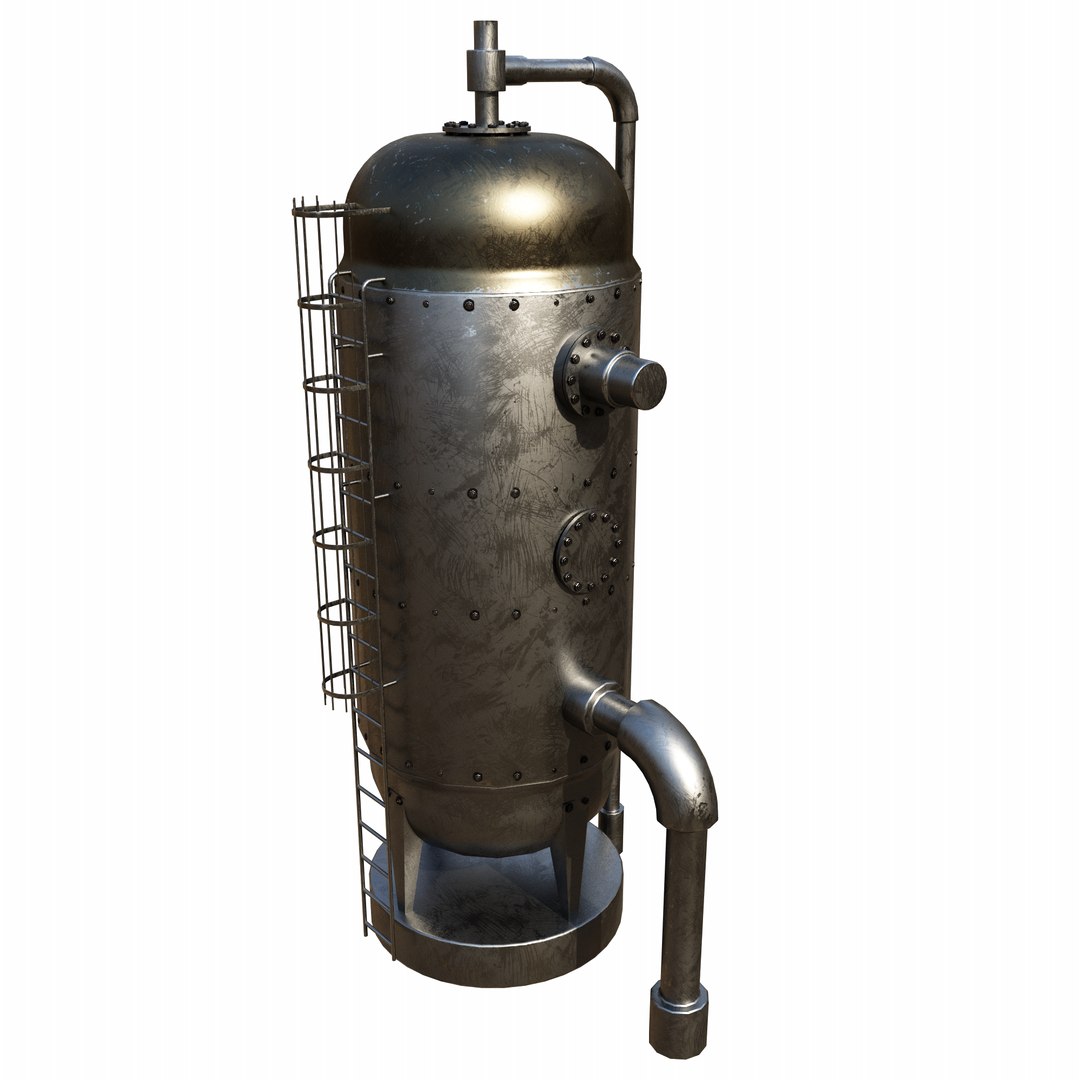 Oil Storage Tank Model - TurboSquid 1732585