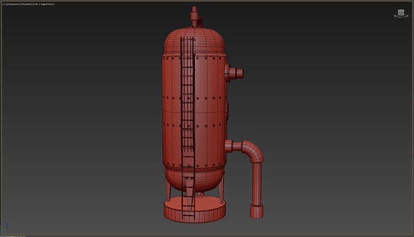Oil Storage Tank model - TurboSquid 1732585