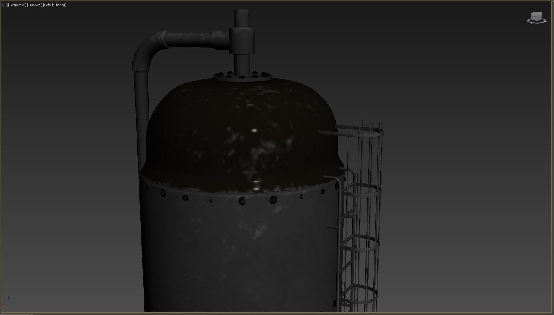 Oil Storage Tank Model - TurboSquid 1732585