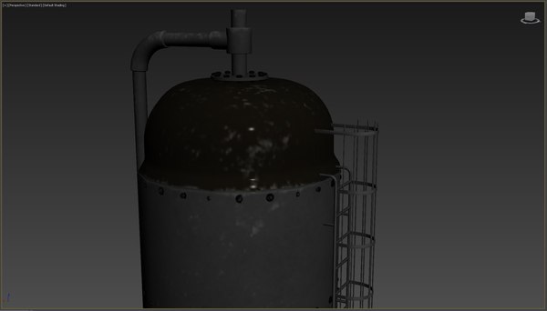 Oil Storage Tank model - TurboSquid 1732585