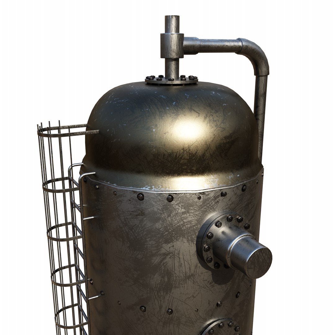 Oil Storage Tank Model - TurboSquid 1732585