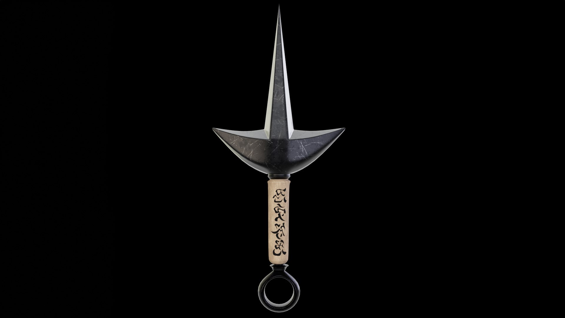 Naruto Minato Kunai 3D Anime Weapon 3D Model - TurboSquid 2270961