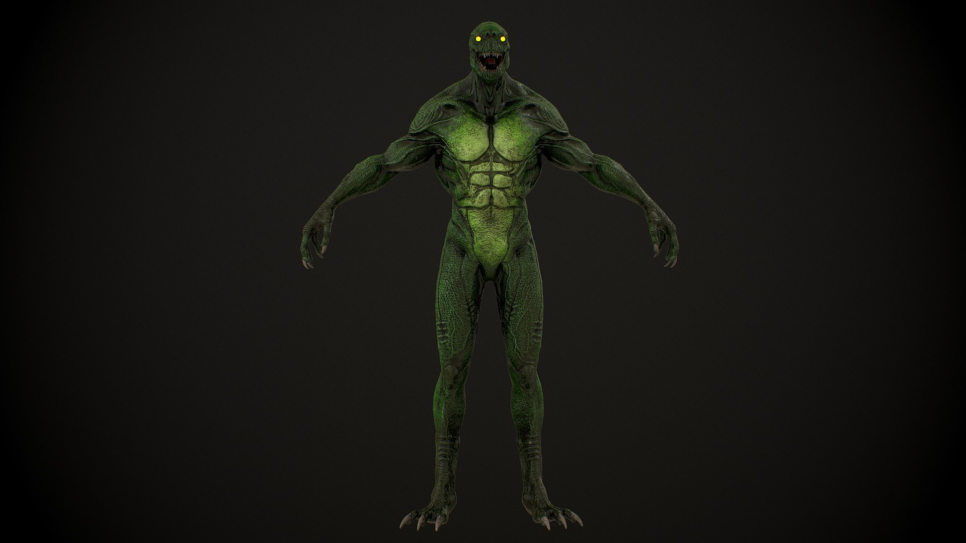 3D Monster model - TurboSquid 2104735