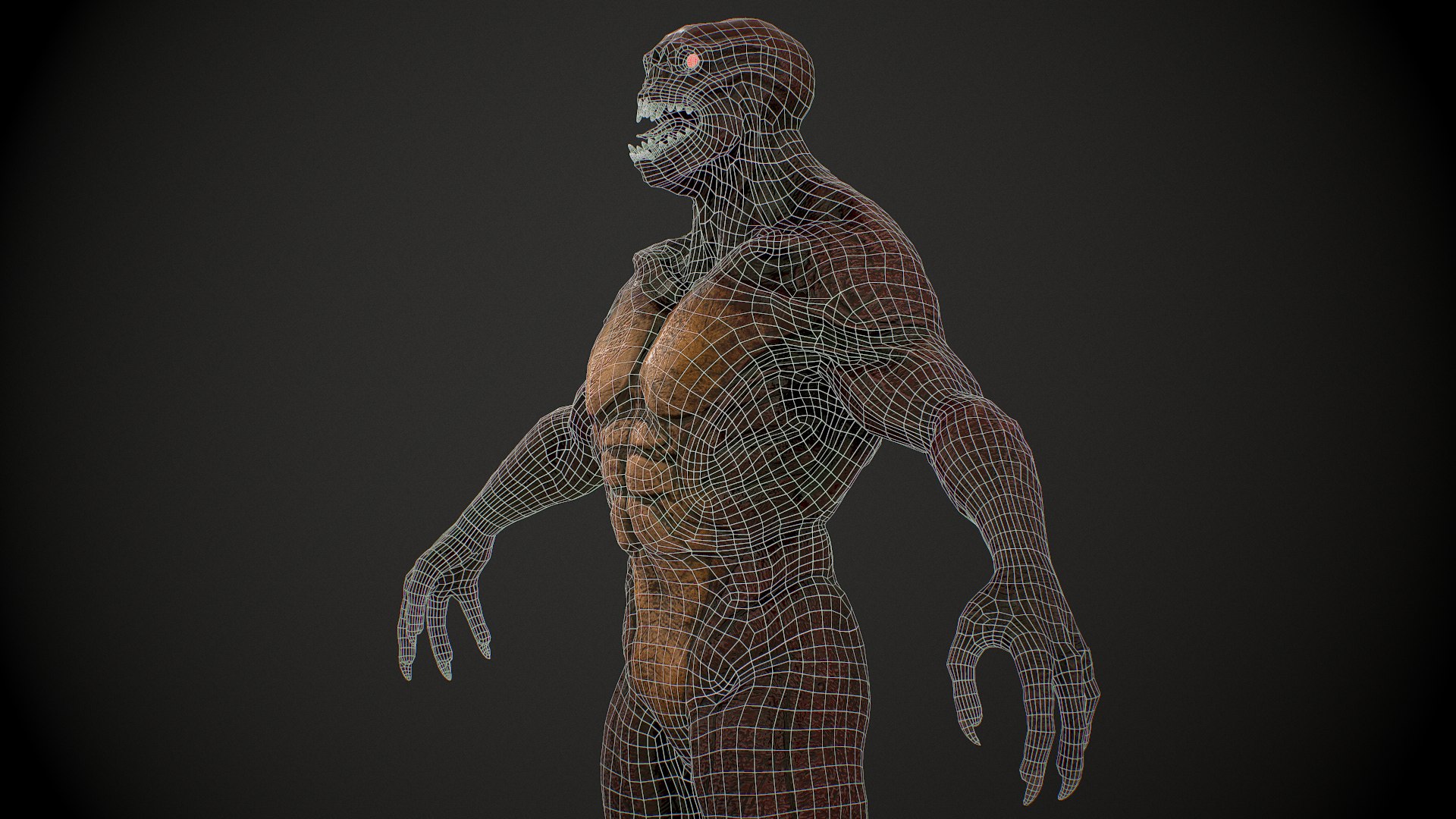 3D Monster model - TurboSquid 2104735