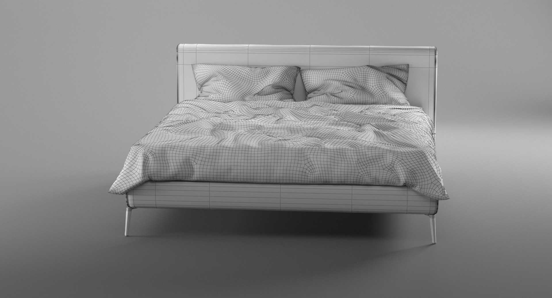 Realistic Wrinkles Bed Linens 3D Model - TurboSquid 1327795
