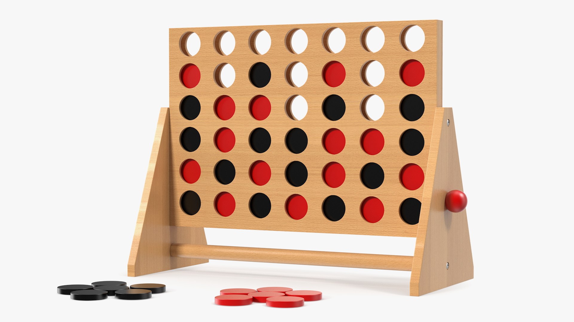 3D Puissance 4 Board Game Wooden Model - TurboSquid 1980979