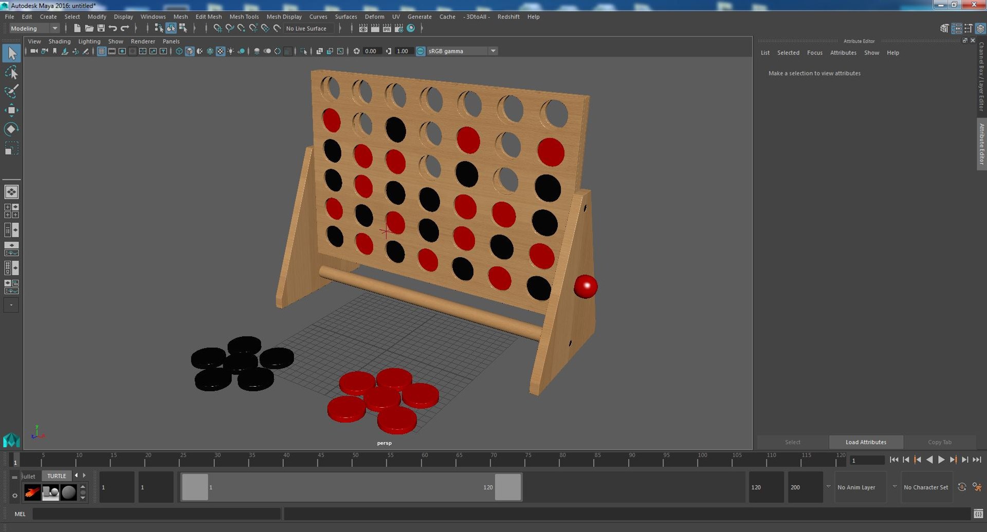 3D Puissance 4 Board Game Wooden model - TurboSquid 1980979