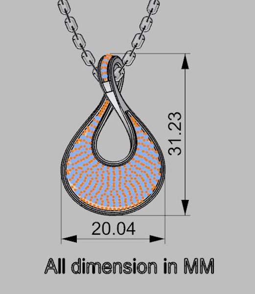 pendant 3d model