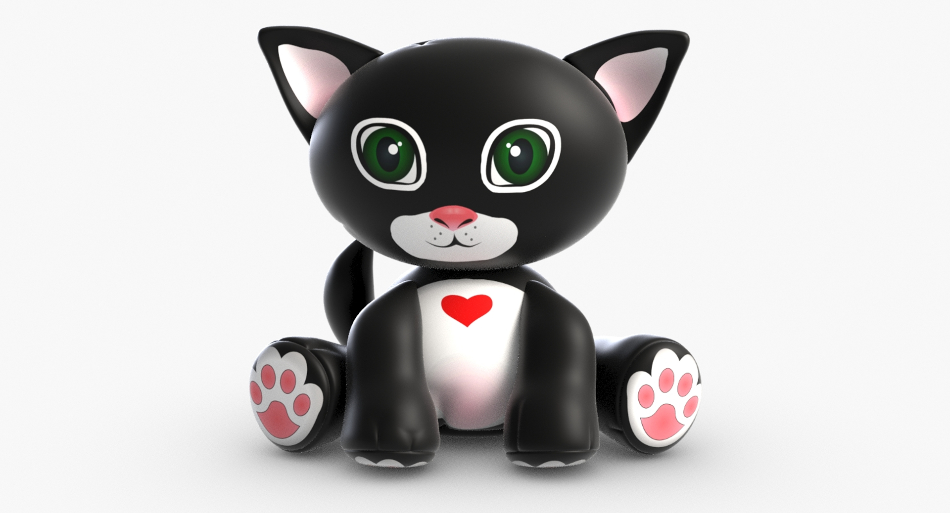 Toy Kit Cat 3D Model - TurboSquid 1338524