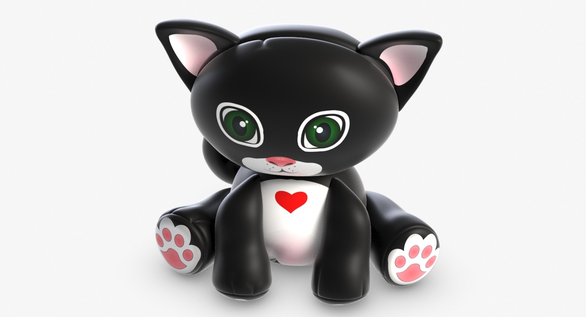 Toy Kit Cat 3D Model - TurboSquid 1338524
