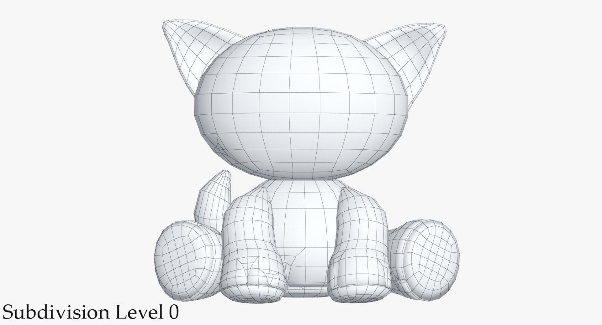 Toy Kit Cat 3D Model - TurboSquid 1338524