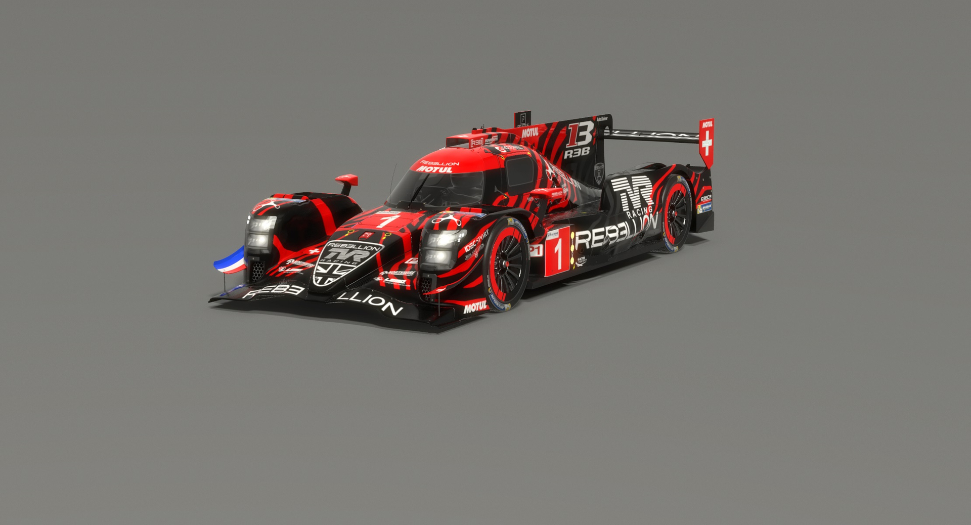 3D Model Rebellion Racing R13 Lmp1 - TurboSquid 1347019