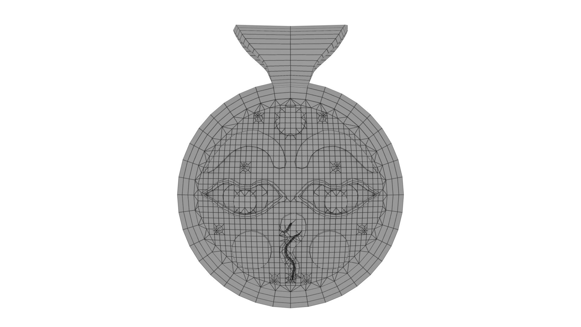 3D Shatkona Pendant - TurboSquid 2136780