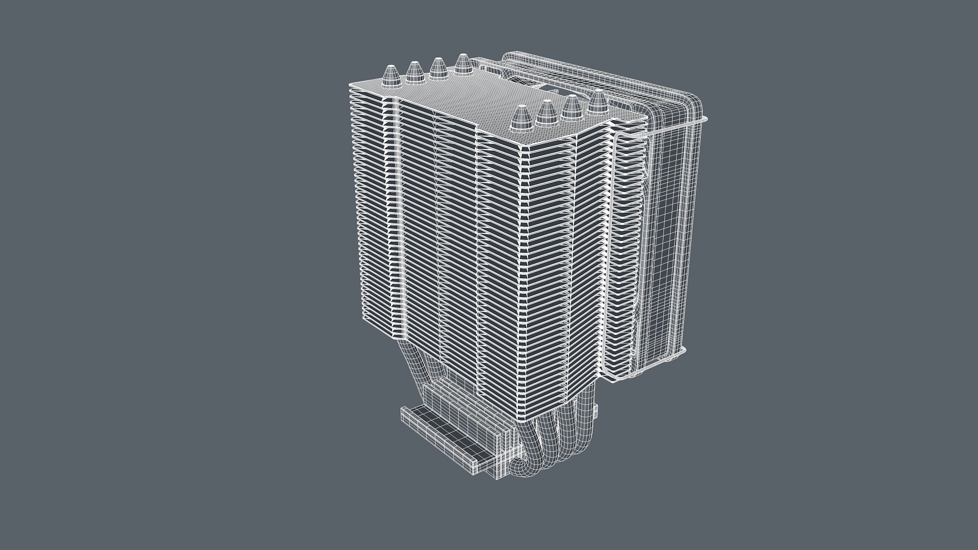 Cpu Cooler 3D Model - TurboSquid 1578060