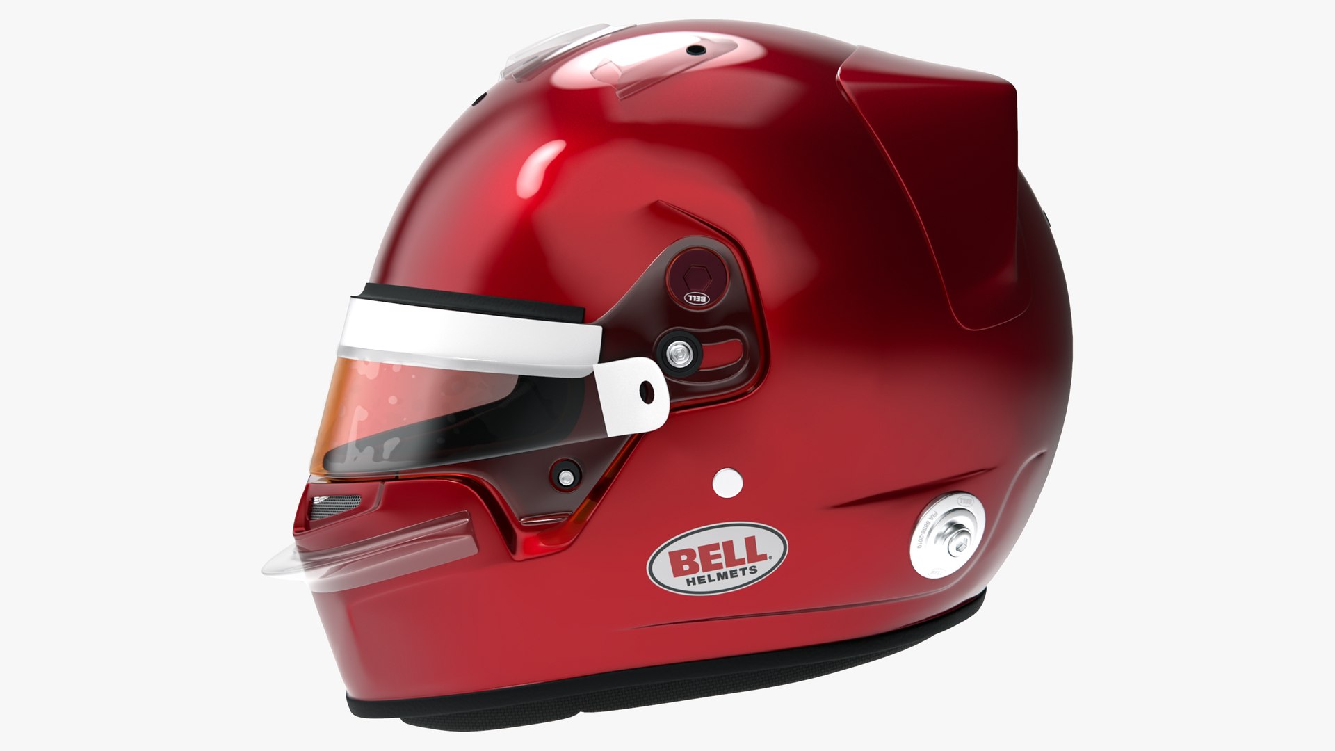 Bell Style Racing Helmet 3D Model - TurboSquid 1659116
