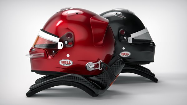 3D Bell HP-77 风格赛车头盔3D模型 - TurboSquid 1659116