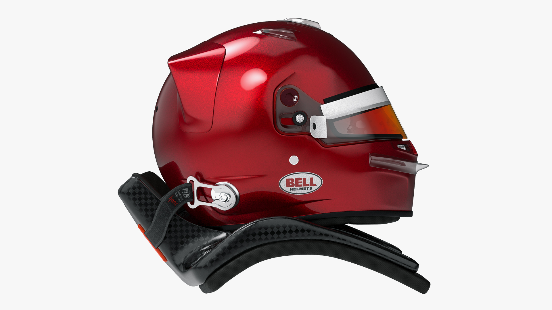 Bell Style Racing Helmet 3D Model - TurboSquid 1659116