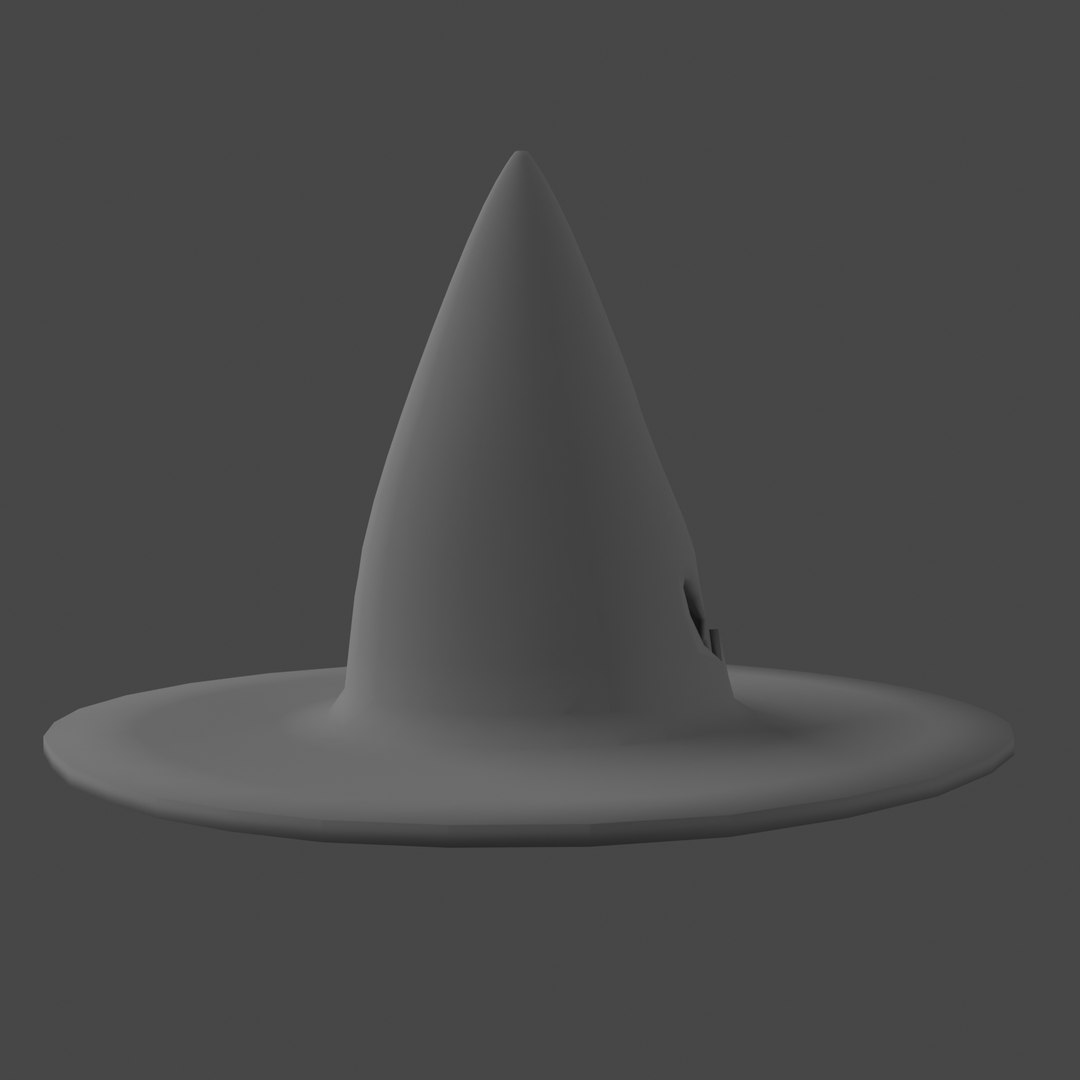 3D Wizard Magic Hat Low Polly Game Ready - TurboSquid 1818816