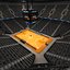Complete Basketball Arena 3d Obj