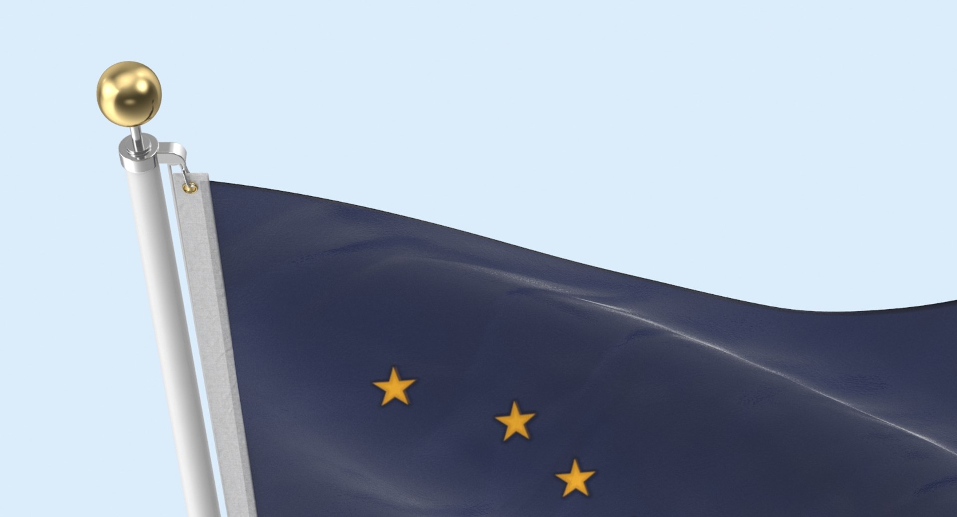 State-flags---alaska 3D Model | 1143061 | TurboSquid